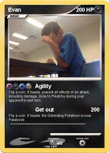 Pokémon Evan 552 552 - Agility - My Pokemon Card