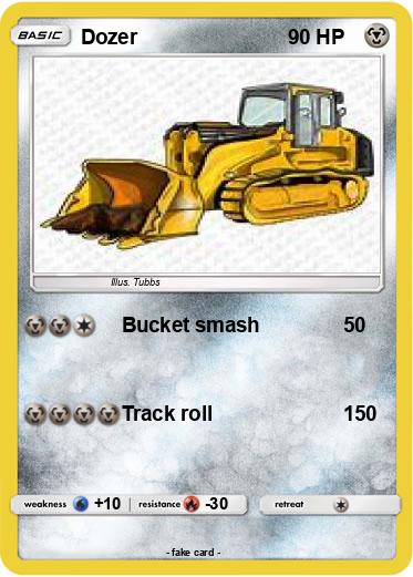 Pokémon Dozer 23 23 - Bucket smash - My Pokemon Card