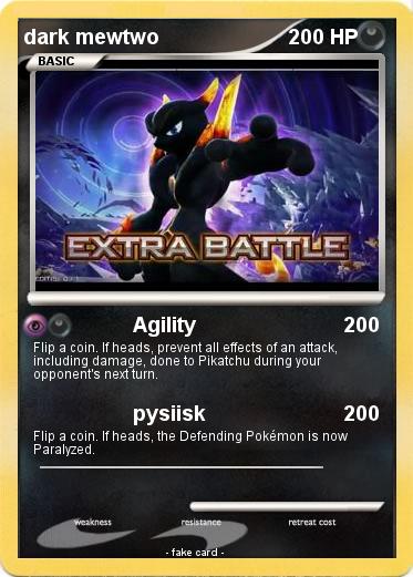 Pokémon dark mewtwo 462 462 - Agility - My Pokemon Card
