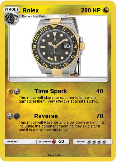 Pokémon Rolex 6 6 - Time Spark - My Pokemon Card