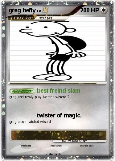 Pokémon greg hefly - best freind slam - My Pokemon Card