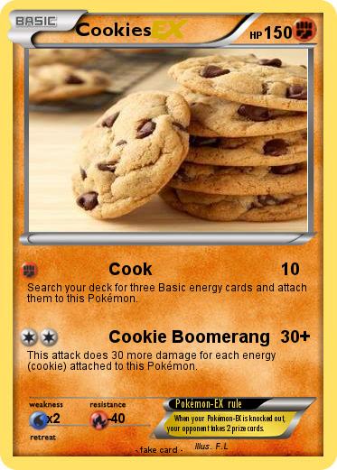 Pokémon Cookies 118 118 - Cook - My Pokemon Card
