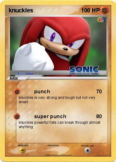 Pokémon knuckles 123 123 - punch - My Pokemon Card