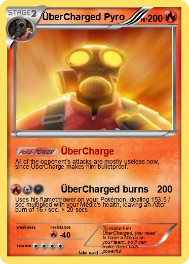 Pokémon UberCharged Pyro 2 2 - ÜberCharge - My Pokemon Card