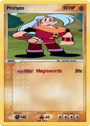 Pokémon Prohyas - Magiswords - My Pokemon Card