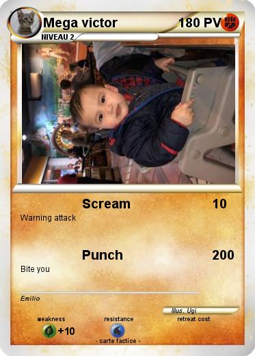 Pokémon Mega victor 1 1 - Scream - Ma carte Pokémon