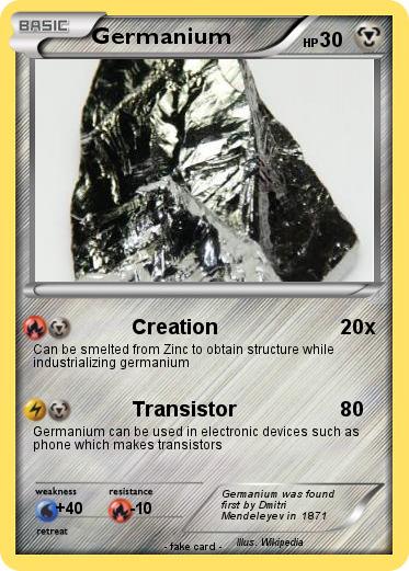 Pokémon Germanium 1 1 - Creation - My Pokemon Card