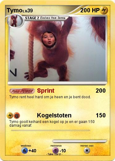 Pokémon Tymo - Sprint - My Pokemon Card