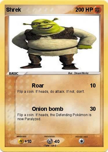 Pokémon Shrek 1855 1855 - Roar - My Pokemon Card