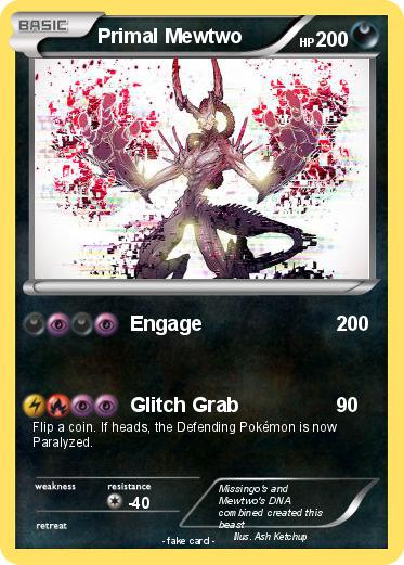 Pokémon Primal Mewtwo 1 1 - Engage - My Pokemon Card