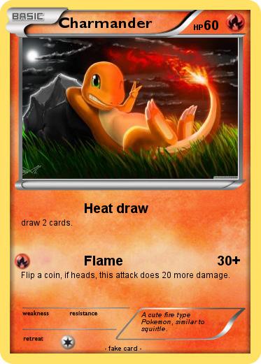 Pokémon Charmander 2255 2255 - Heat draw - My Pokemon Card