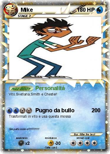 Pokémon Mike 309 309 - Personalità - My Pokemon Card