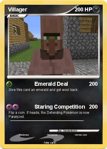 Pokémon Villager 41 41 - Emerald Deal - My Pokemon Card
