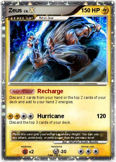 Pokémon Zeus 1008 1008 - Recharge - My Pokemon Card