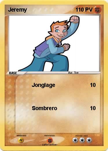 Pokémon Jeremy 352 352 - Jonglage - Ma carte Pokémon