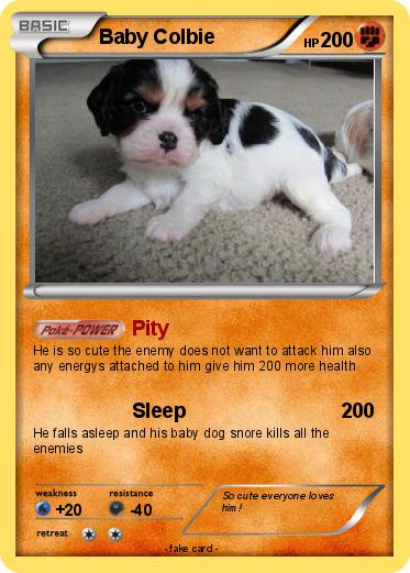 Pokémon Baby Colbie - Pity - My Pokemon Card
