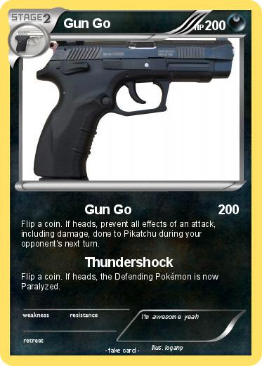 Pokémon Gun Go 1 1 - Gun Go - My Pokemon Card