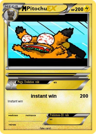 Pokémon Pitochu 49 49 - instant win - My Pokemon Card