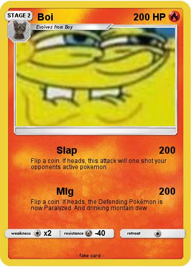 Pokémon Boi 133 133 - Slap - My Pokemon Card