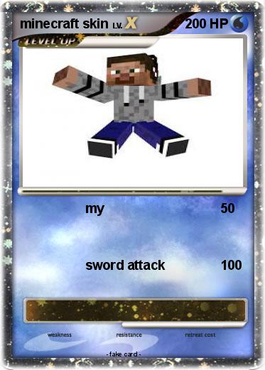 Pokémon minecraft skin 9 9 - my - My Pokemon Card