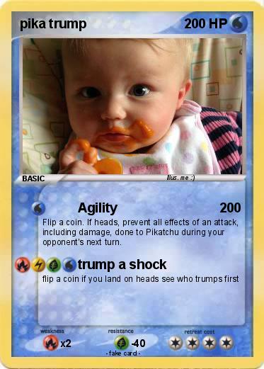 Pokémon pika trump 1 1 - Agility - My Pokemon Card