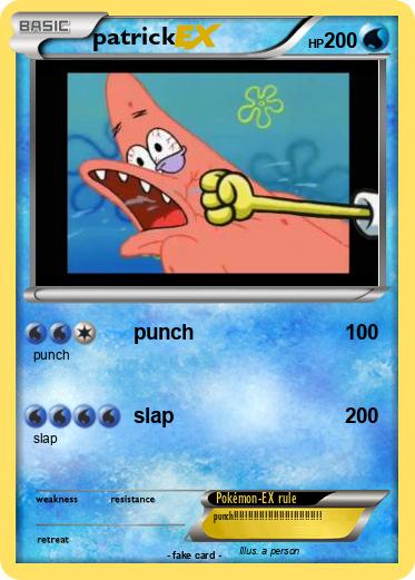 Pokémon patrick 2941 2941 - punch - My Pokemon Card