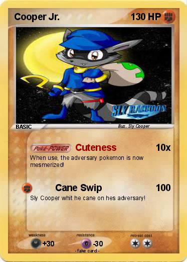 Pokémon Cooper Jr - Cuteness - My Pokemon Card