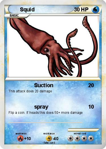 Pokémon Squid 472 472 - Suction - My Pokemon Card