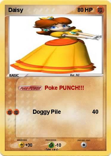 Pokémon Daisy 110 110 - Poke PUNCH!!! - My Pokemon Card