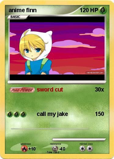 Pokémon anime finn 2 2 - sword cut - My Pokemon Card