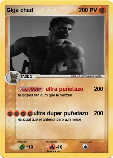 Pokémon GIga chad 91 91 - ultra puñetazo - Mi carta pokémon