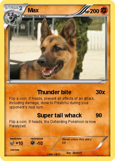 Pokémon Max 1407 1407 - Thunder bite - My Pokemon Card