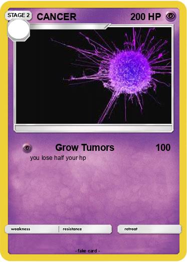 Pokémon CANCER 124 124 - Grow Tumors - My Pokemon Card