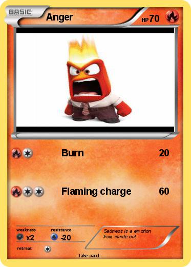 Pokémon Anger 69 69 - Burn - My Pokemon Card