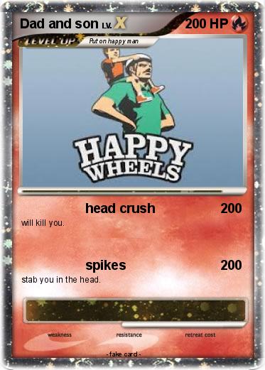 Pokémon Dad and son - head crush - My Pokemon Card