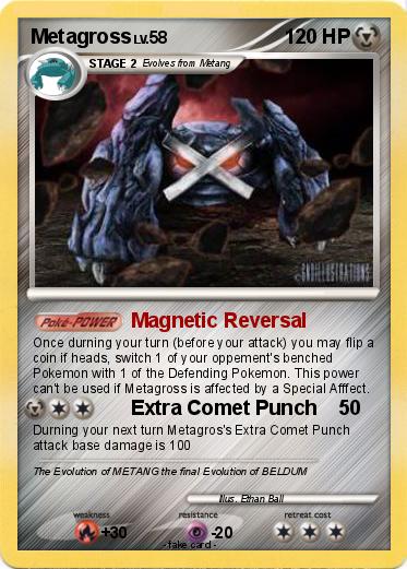 Pokémon Metagross 578 578 - Magnetic Reversal - My Pokemon Card