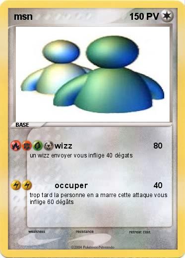Pokémon msn 1 1 - wizz - Ma carte Pokémon