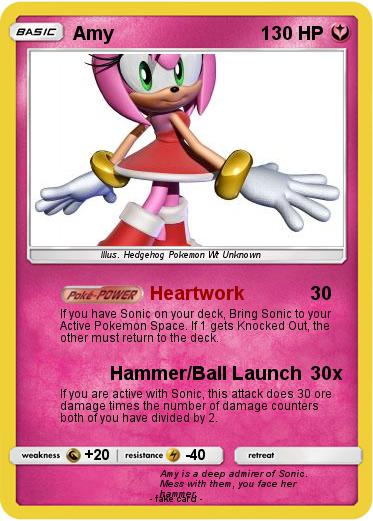 Pokémon Amy 1023 1023 - Heartwork - My Pokemon Card