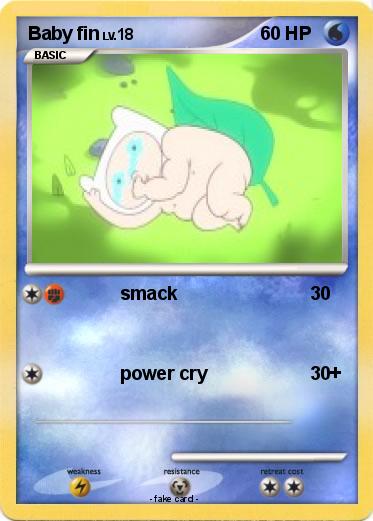 Pokémon Baby fin - smack - My Pokemon Card