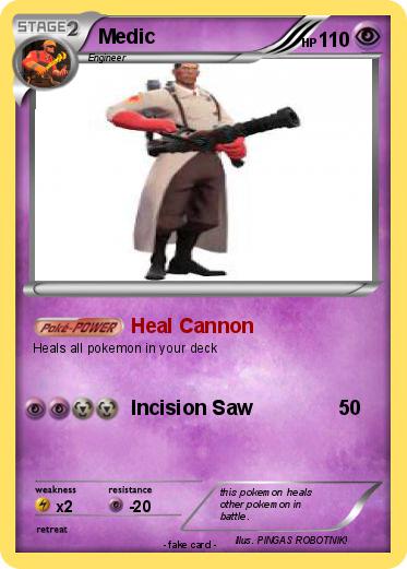 Pokémon Medic 104 104 - Heal Cannon - My Pokemon Card