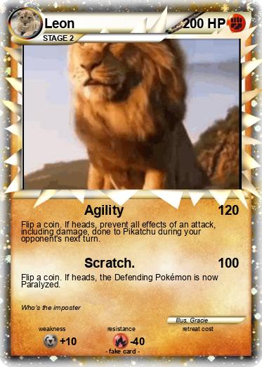 Pokémon Leon 760 760 - Agility - My Pokemon Card