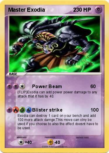 Pokémon Master Exodia 2 2 - Power Beam - My Pokemon Card