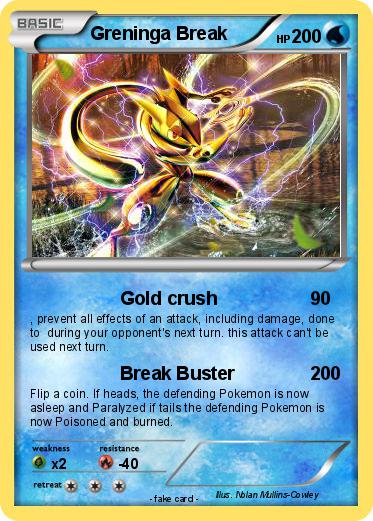 Pokémon Greninga Break - Gold crush - My Pokemon Card