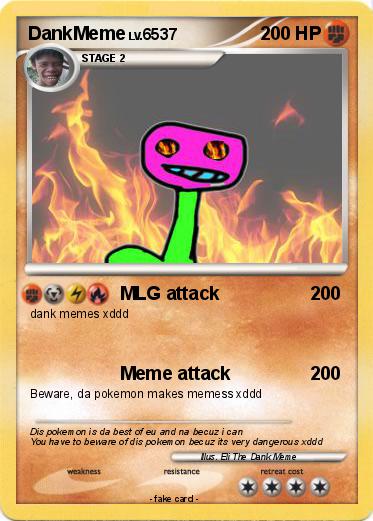 Pokémon DankMeme - MLG attack - My Pokemon Card