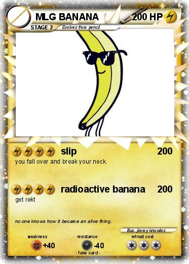 Pokémon MLG BANANA 1 1 - slip - My Pokemon Card