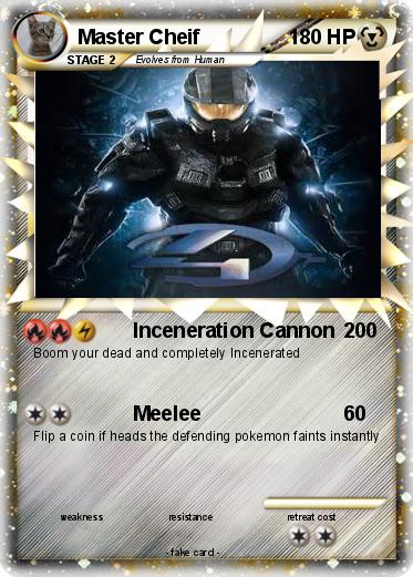 Pokémon Master Cheif 449 449 - Inceneration Cannon - My Pokemon Card