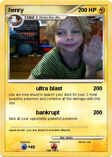 Pokémon henry 578 578 - ultra blast - My Pokemon Card