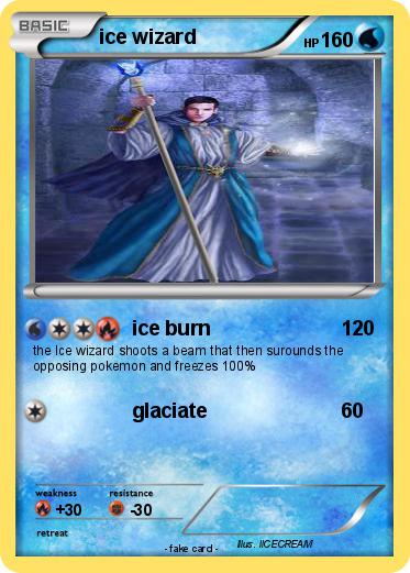 Pokémon ice wizard 3 3 - ice burn - My Pokemon Card