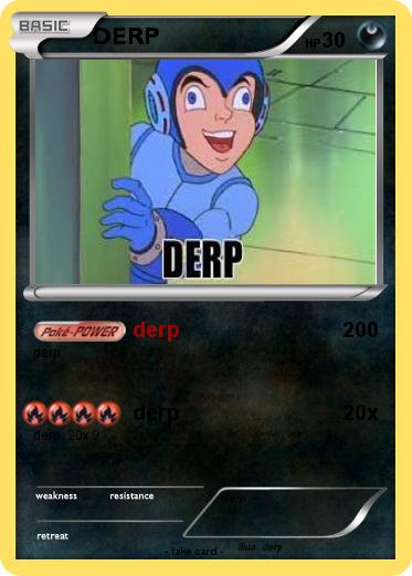 Pokémon DERP 2042 2042 - derp - My Pokemon Card