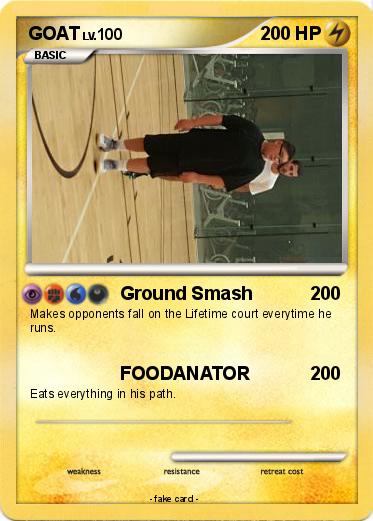 Pokémon GOAT 163 163 - Ground Smash - My Pokemon Card